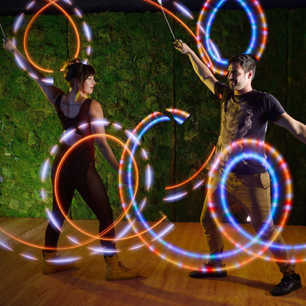 world's favorite LED poi & day poi - lifetime warranty - flowtoys