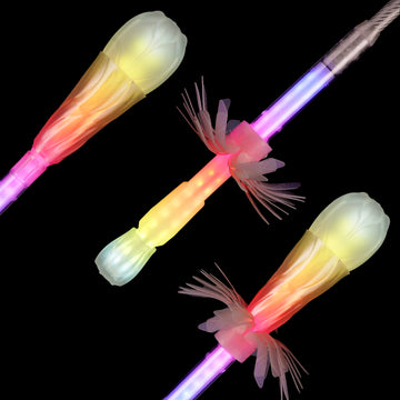 LED contact staff, dragonstaff & juggling staffs, LED twirling batons ...